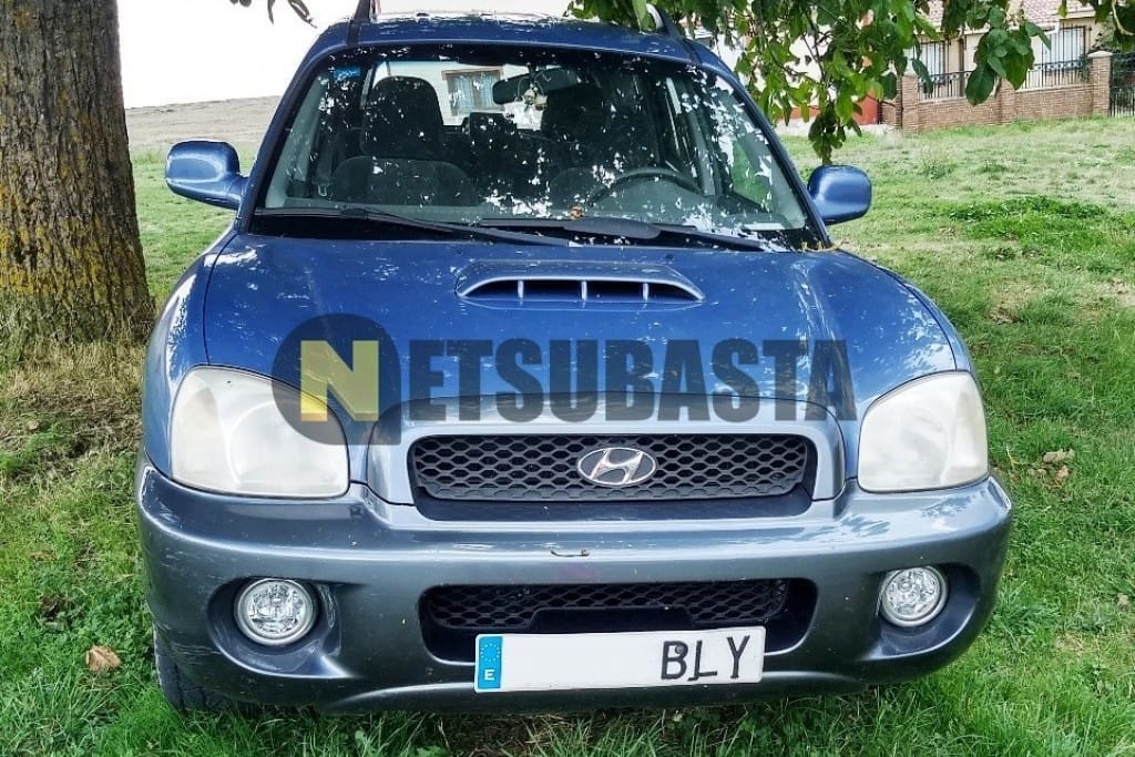 Subasta de Hyundai Santa Fé 2.0CRDi 2001