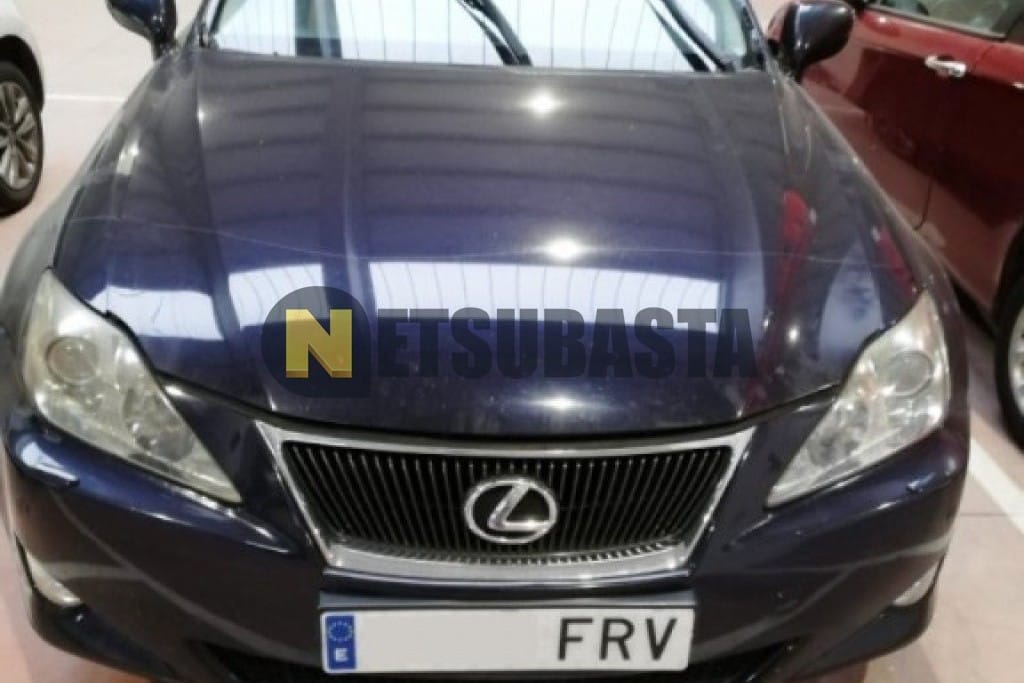 Subasta de Lexus IS 220D President 2007