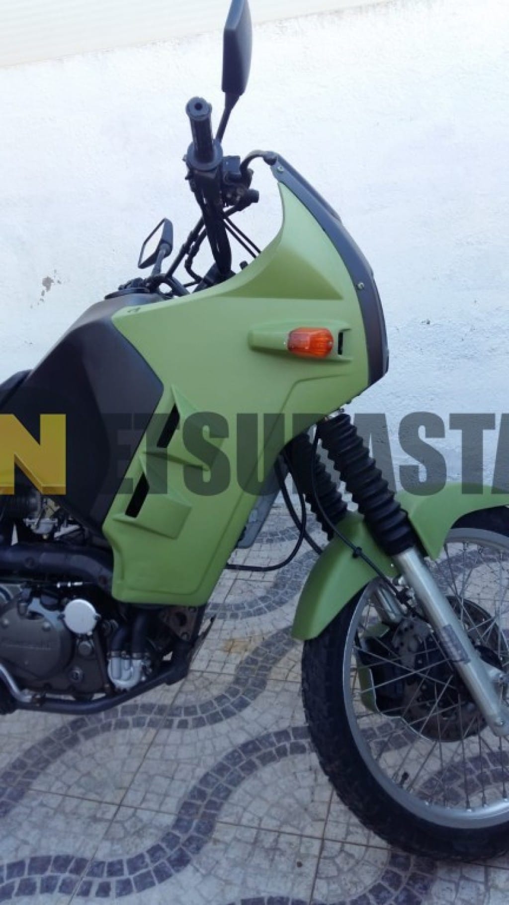 Subasta de Kawasaki KLR 650 tengai 1990