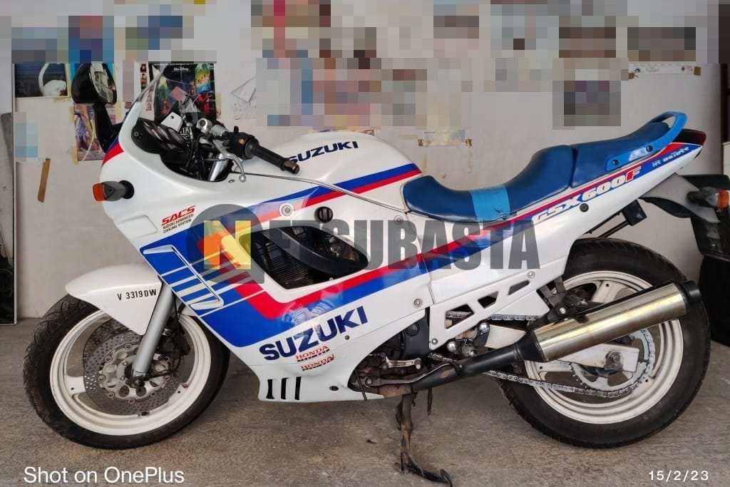 Subasta de Suzuki GSX 600 F 1991