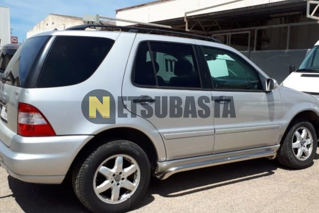 Subasta de Mercedes-Benz ML 400 CDI 2001